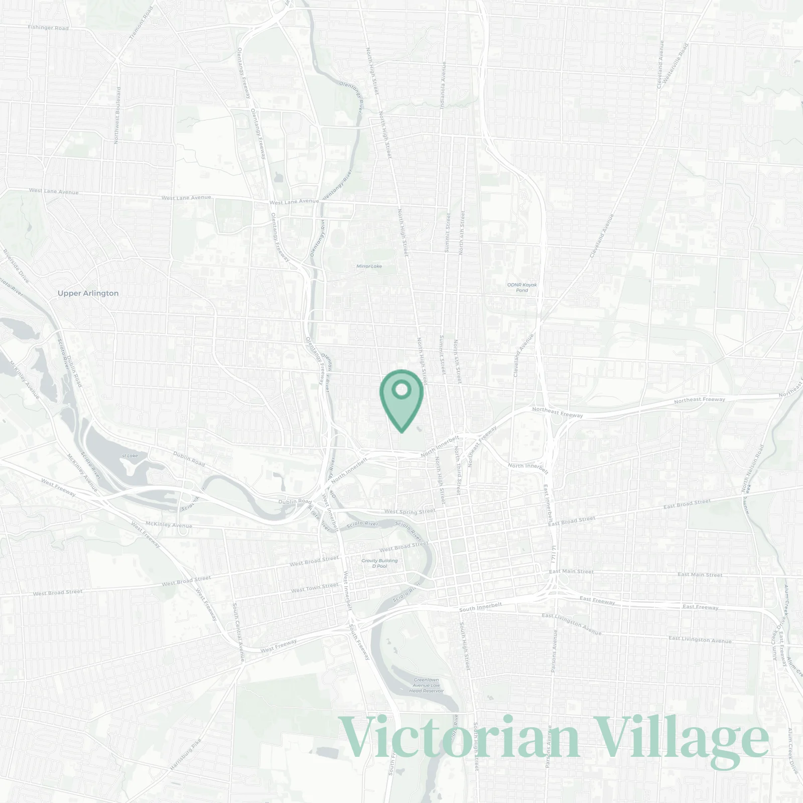Victorian Village Neighborhood Overview | Goodale Strolls, Gingerbread Brag